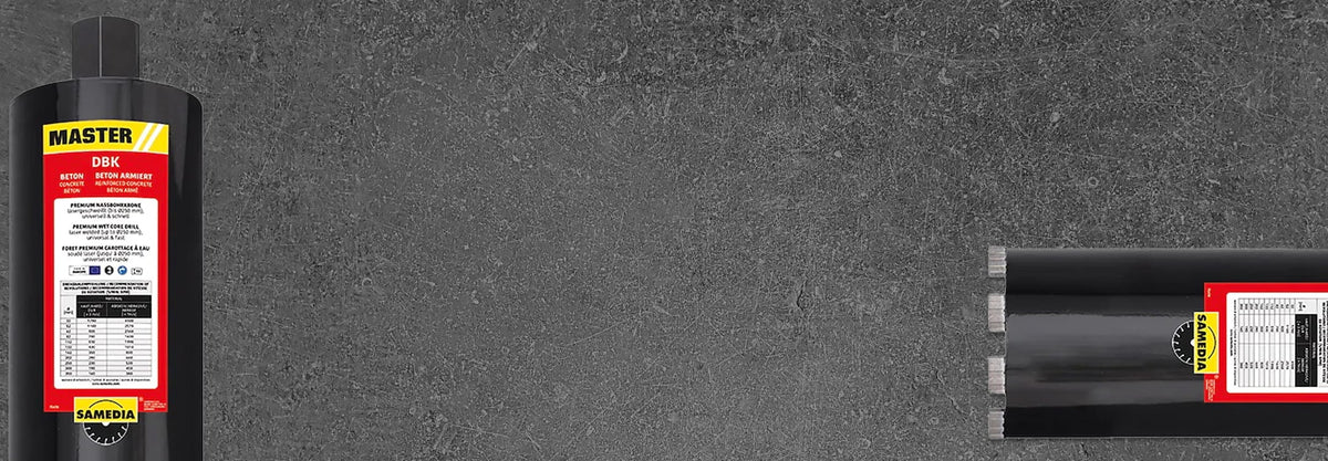 Concrete diamond core bits – SAMEDIA TOOLS